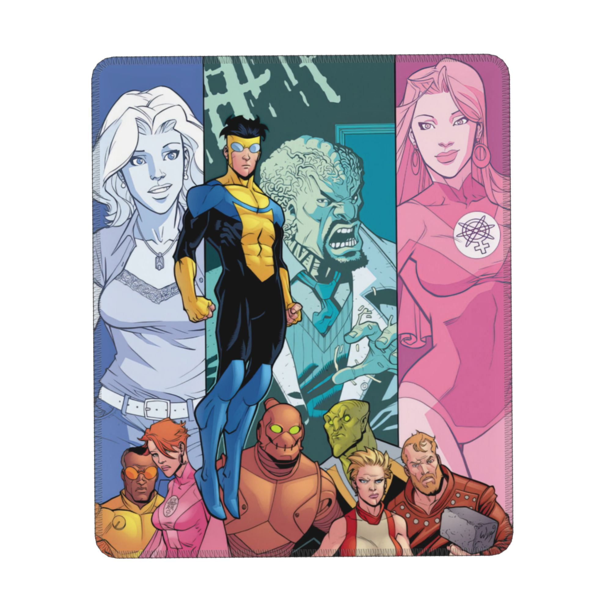 Invincible Rubber Lock Edge Mouse Pad (Vertical) Office Mouse Pad Home ...
