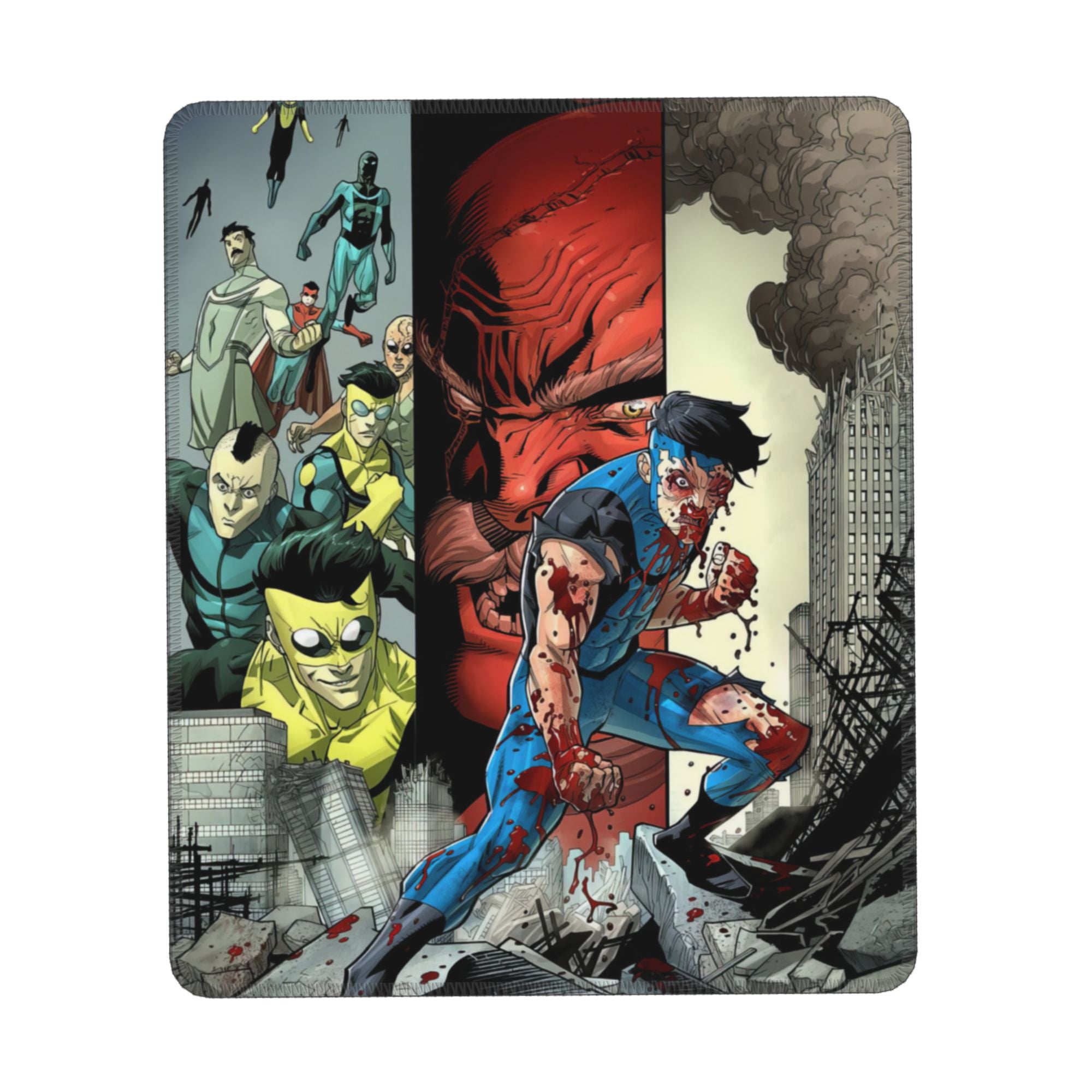 Invincible Rubber Lock Edge Mouse Pad (Vertical) Office Mouse Pad Home ...
