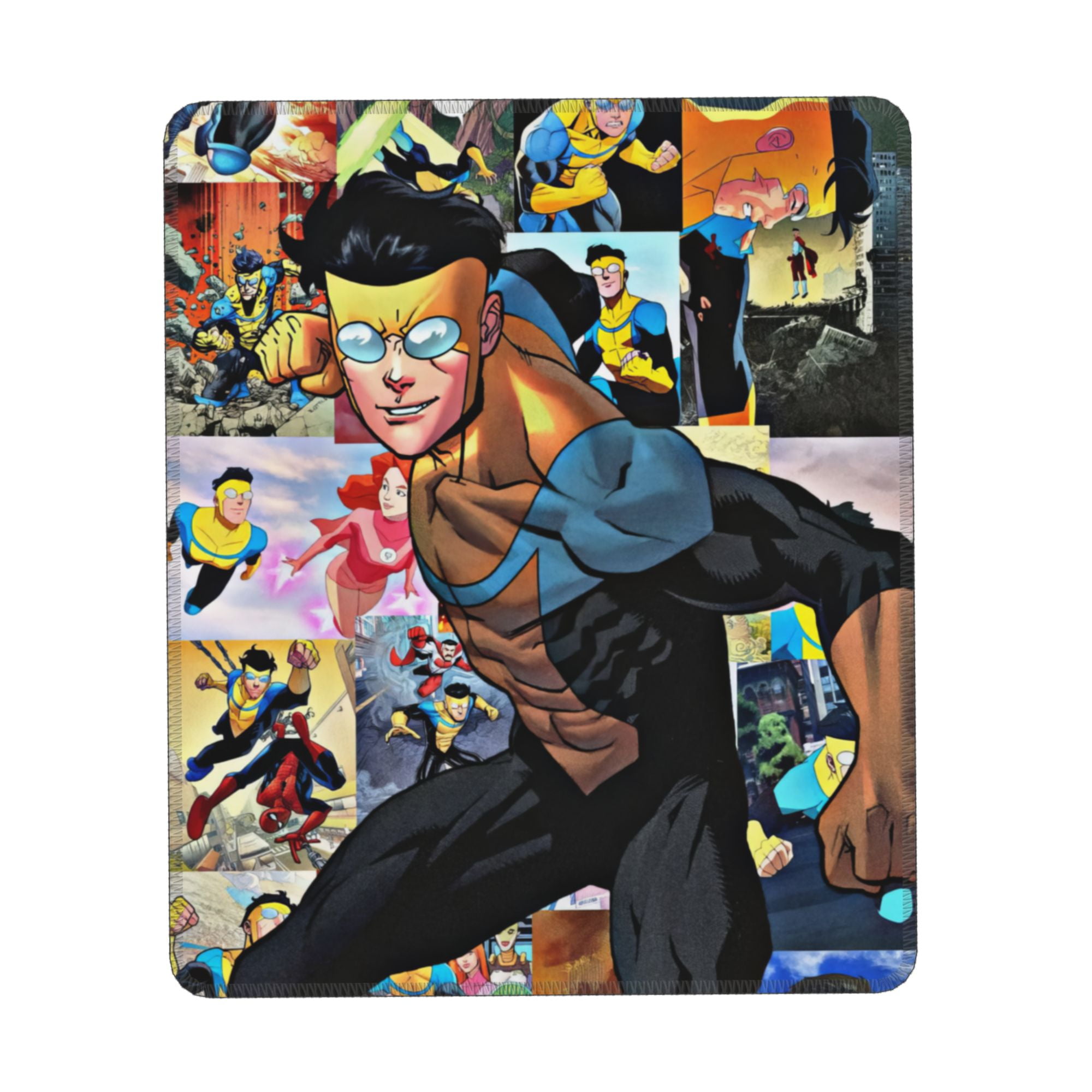 Invincible Rubber Lock Edge Mouse Pad (Vertical) Office Mouse Pad Home ...
