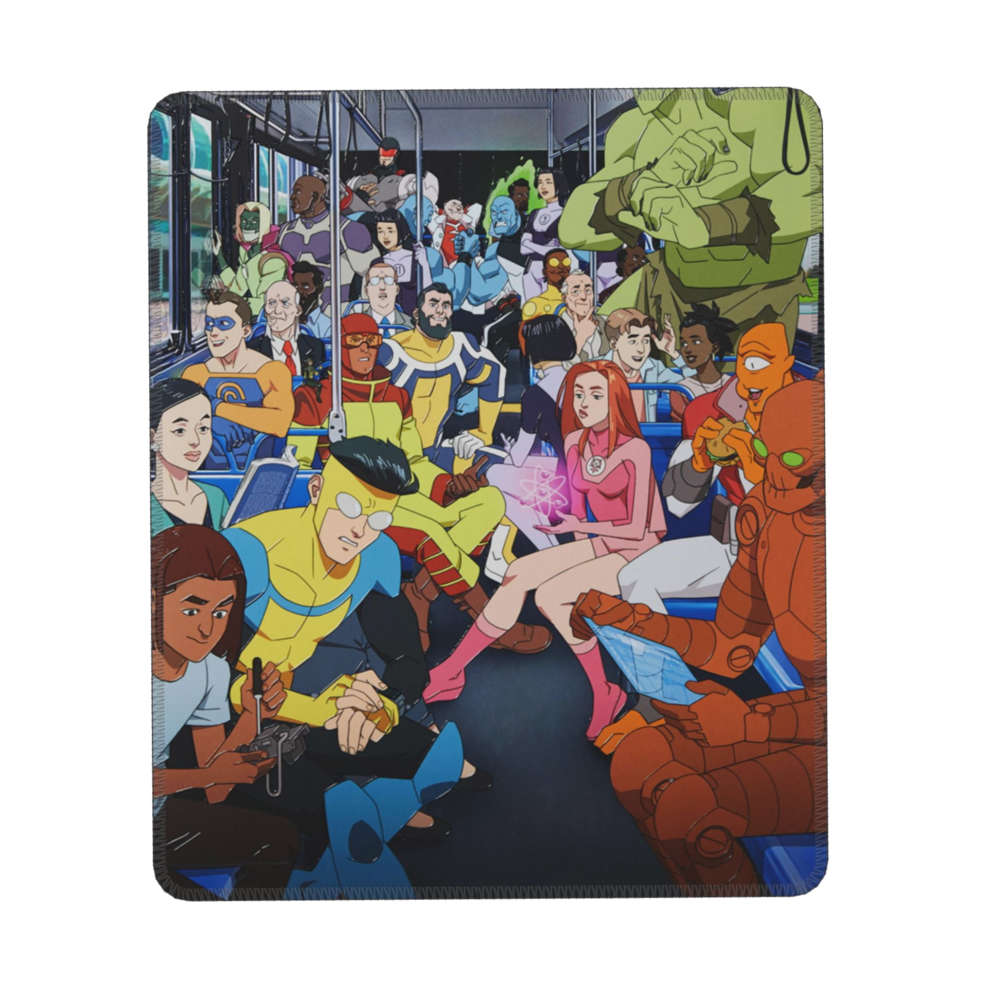 Invincible Rubber Lock Edge Mouse Pad (Vertical) Office Mouse Pad Home ...