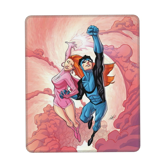 Invincible Rubber Lock Edge Mouse Pad (Vertical) Office Mouse Pad Home ...