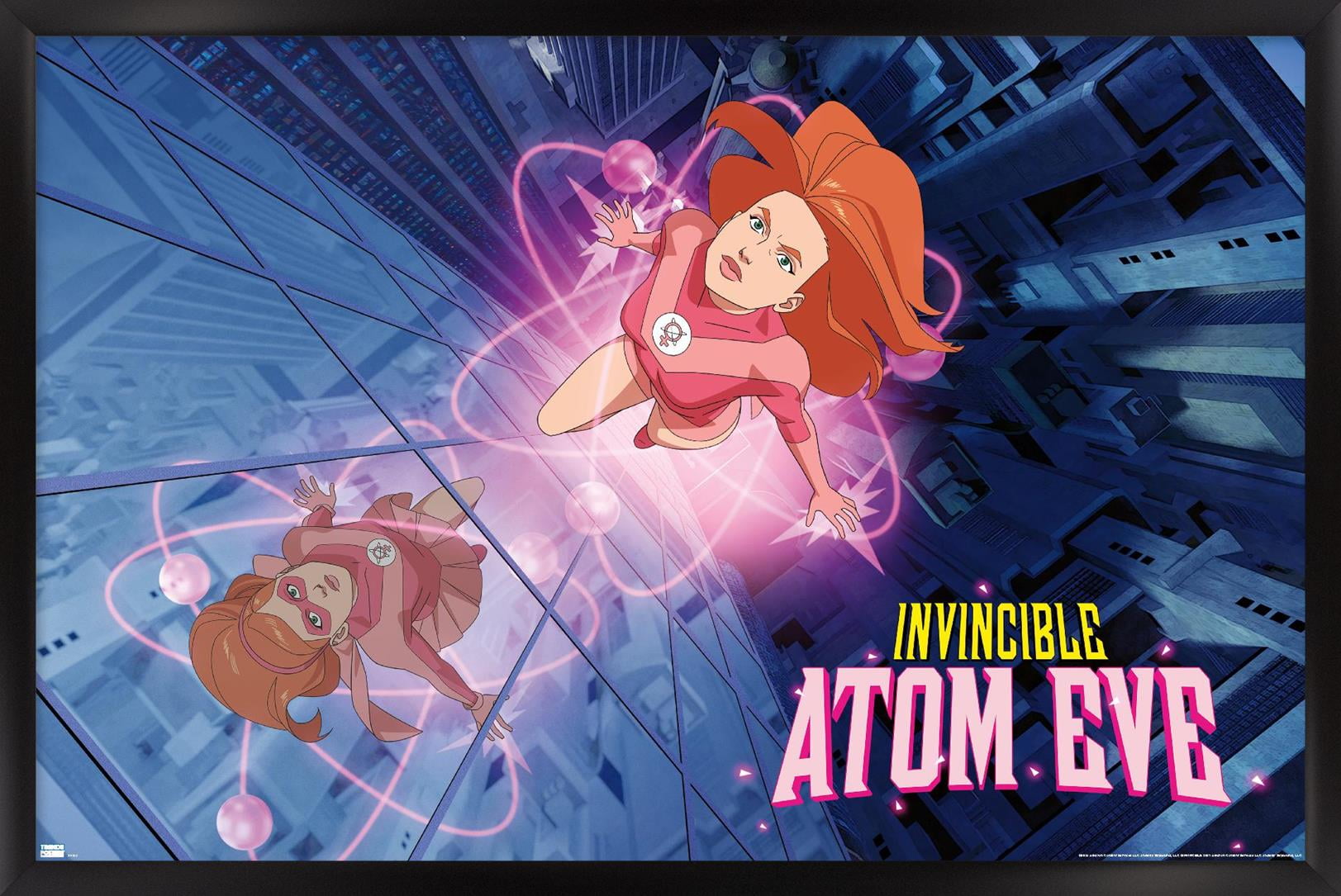 Invincible: Season 2 - Atom Eve One Sheet Wall Poster, 14.725" x 22.375" Framed - Walmart.com