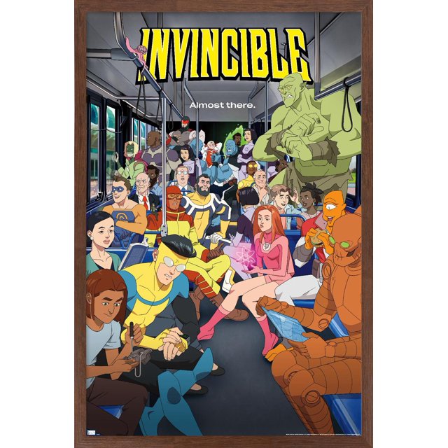 Invincible: Season 2 - Bus One Sheet Wall Poster, 14.725" x 22.375 ...