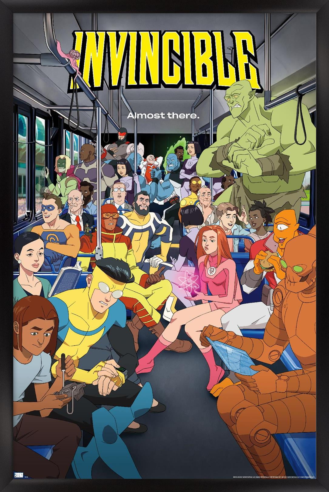 Invincible: Season 2 - Bus One Sheet Wall Poster, 14.725" x 22.375 ...