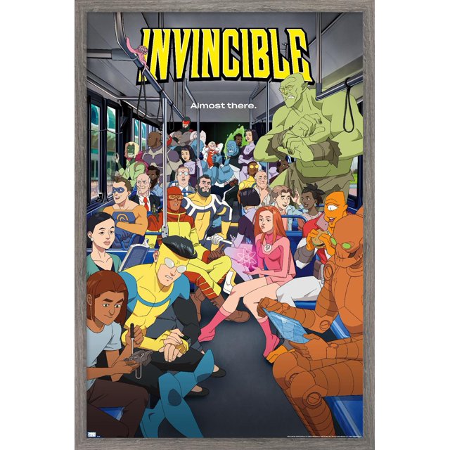 Invincible: Season 2 - Bus One Sheet Wall Poster, 14.725" x 22.375 ...