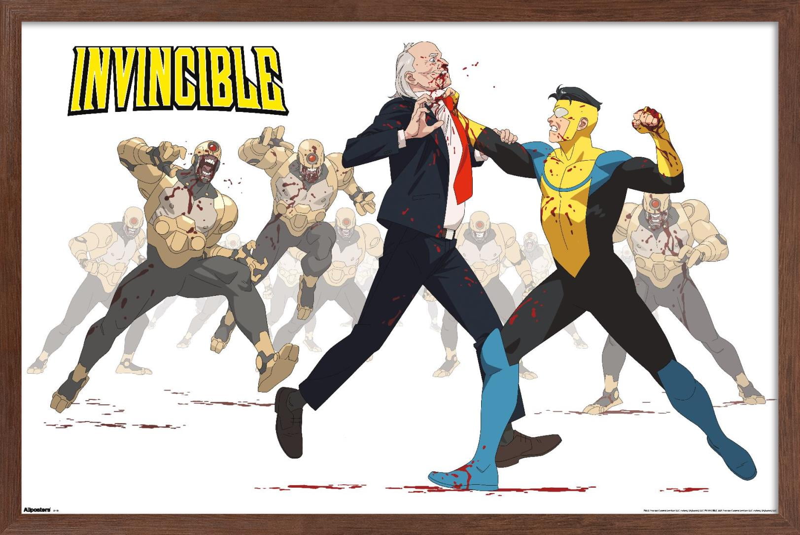 Invincible: Season 3 - White Room Teaser One Sheet Wall Poster, 14.725 ...