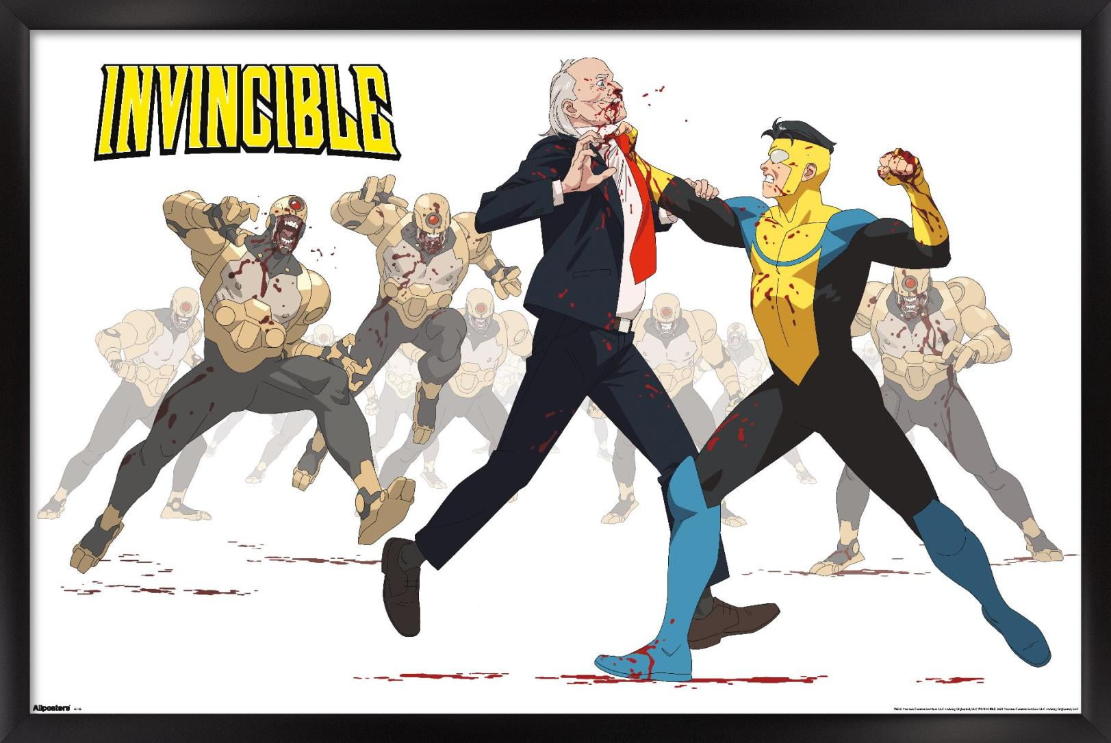 Invincible: Season 3 - White Room Teaser One Sheet Wall Poster, 22.375 ...