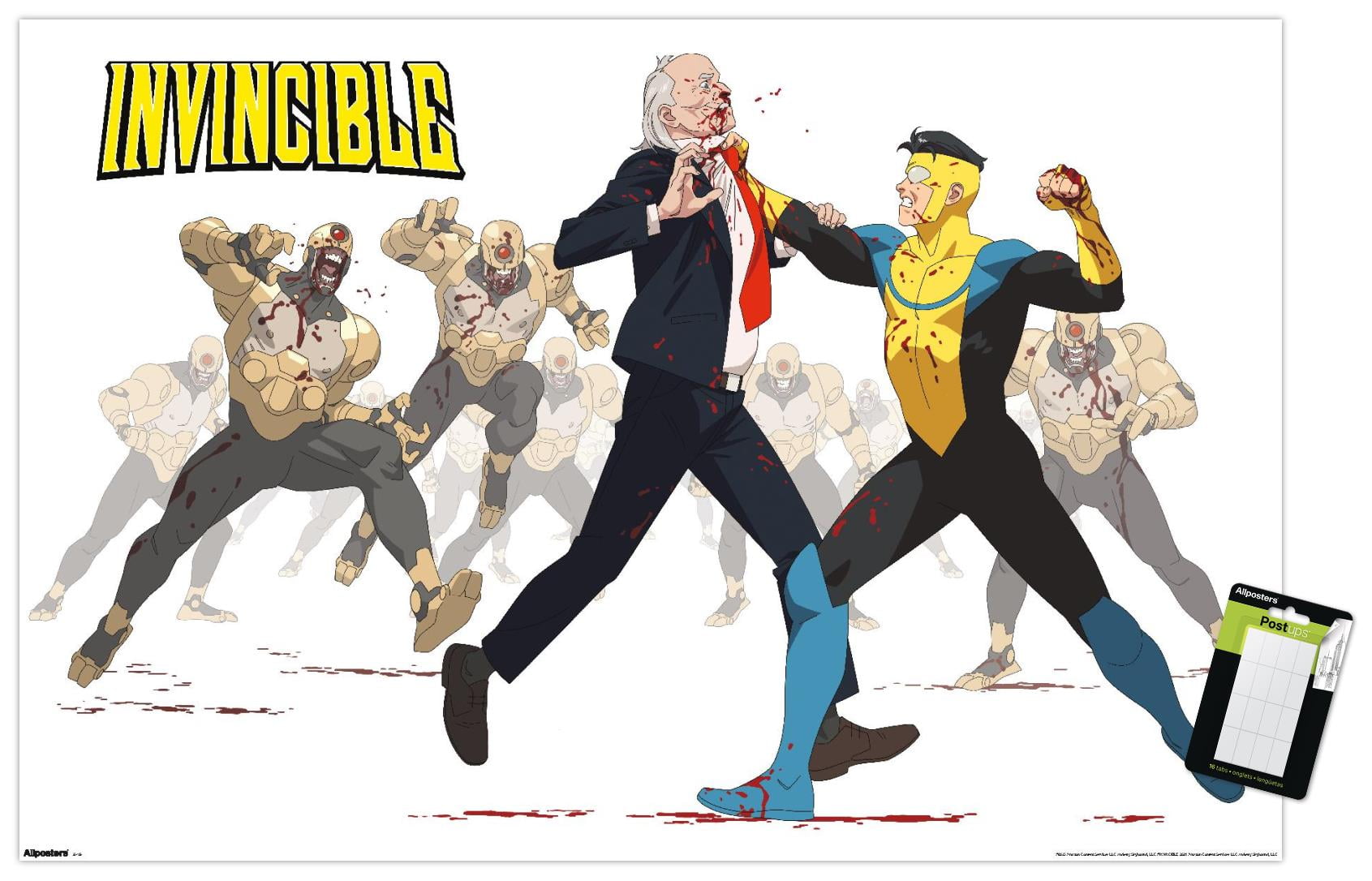 Invincible: Season 3 - White Room Teaser One Sheet Wall Poster, 22.375 ...