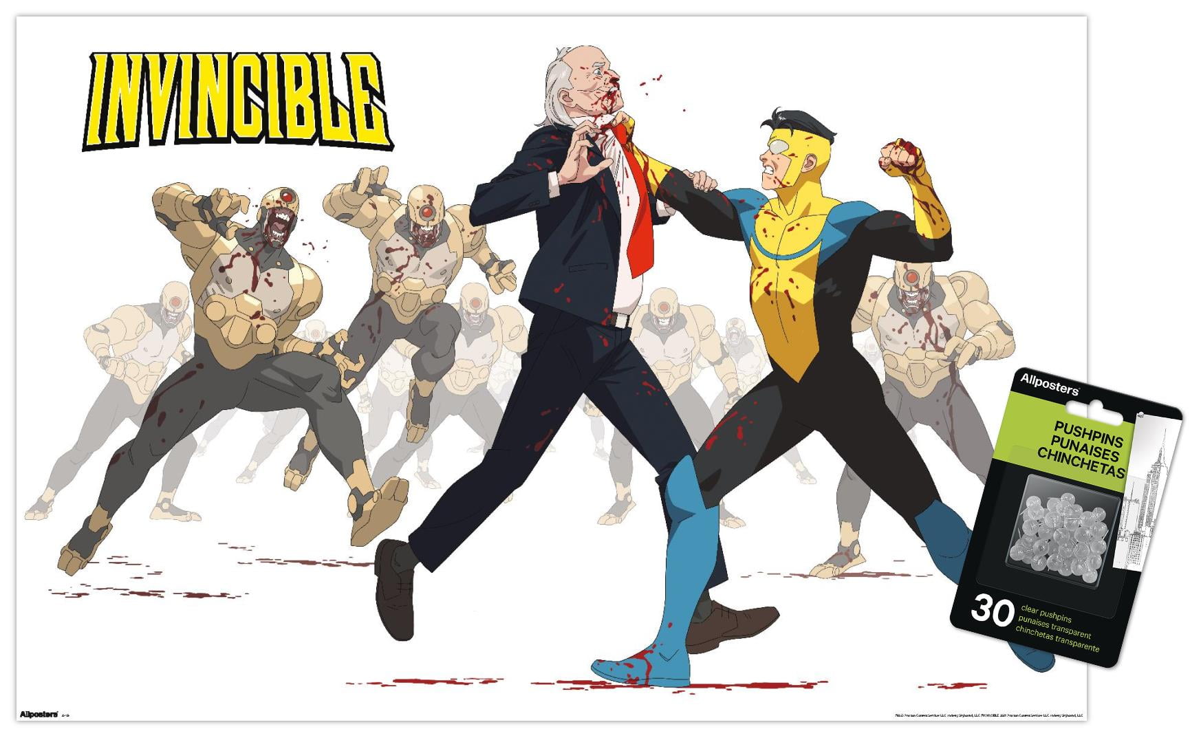 Invincible: Season 3 - White Room Teaser One Sheet Wall Poster with ...