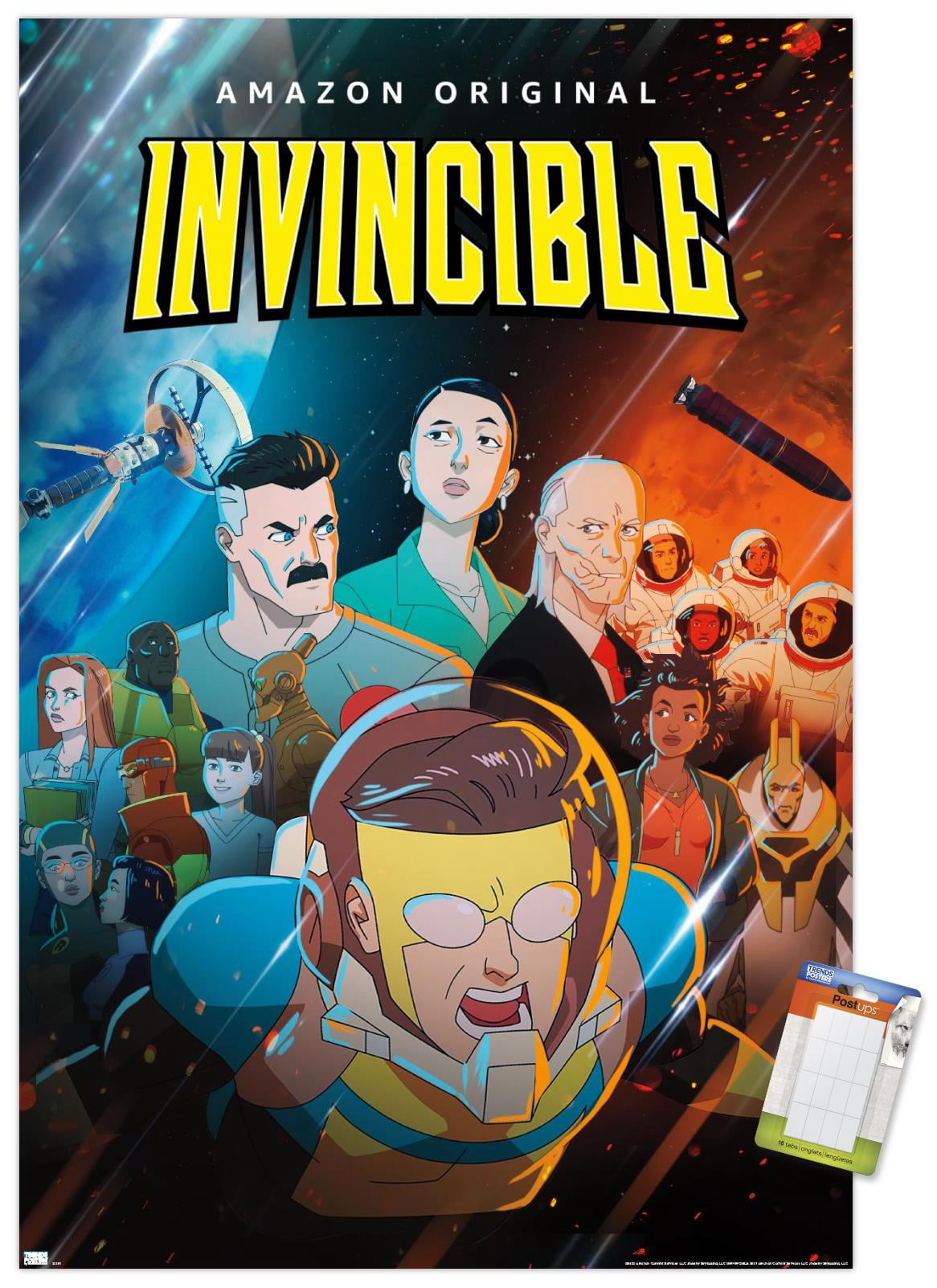 Invincible - Space One Sheet Wall Poster, 14.725" x 22.375" - Walmart.com