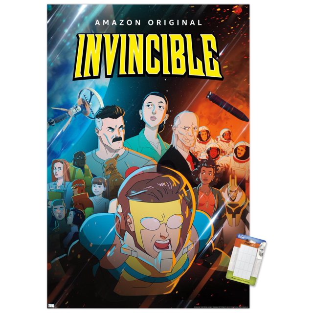 Invincible - Space One Sheet Wall Poster, 14.725" x 22.375" - Walmart.com
