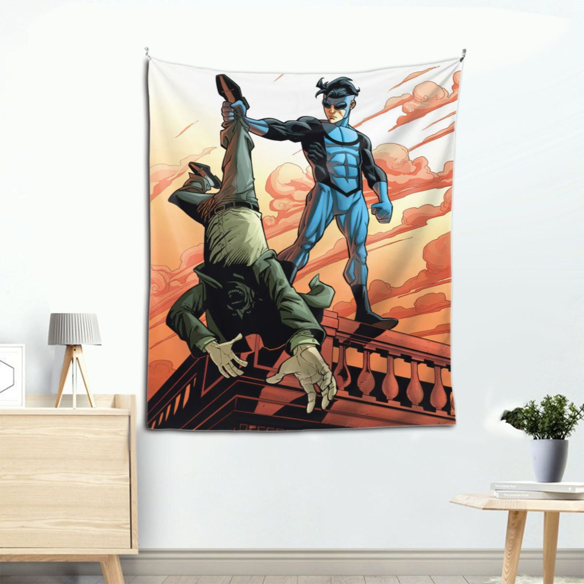 Invincible Tapestry Aesthetic Cute Room Decor Tapestry Birthday ...