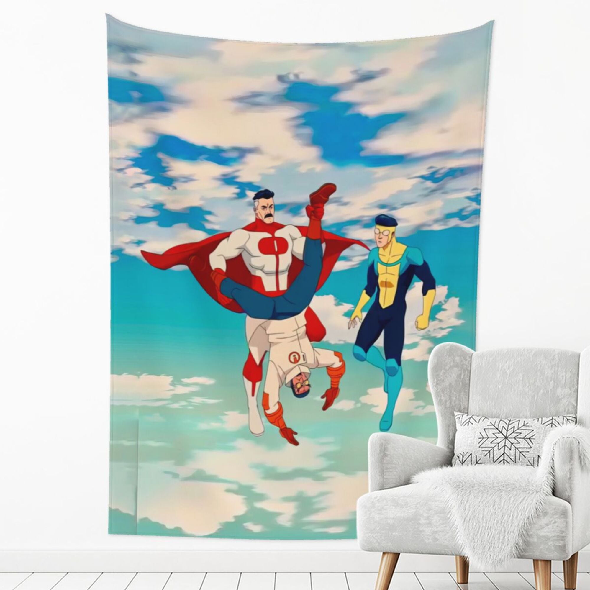 Invincible Tapestry Aesthetic Cute Room Decor Tapestry Birthday ...