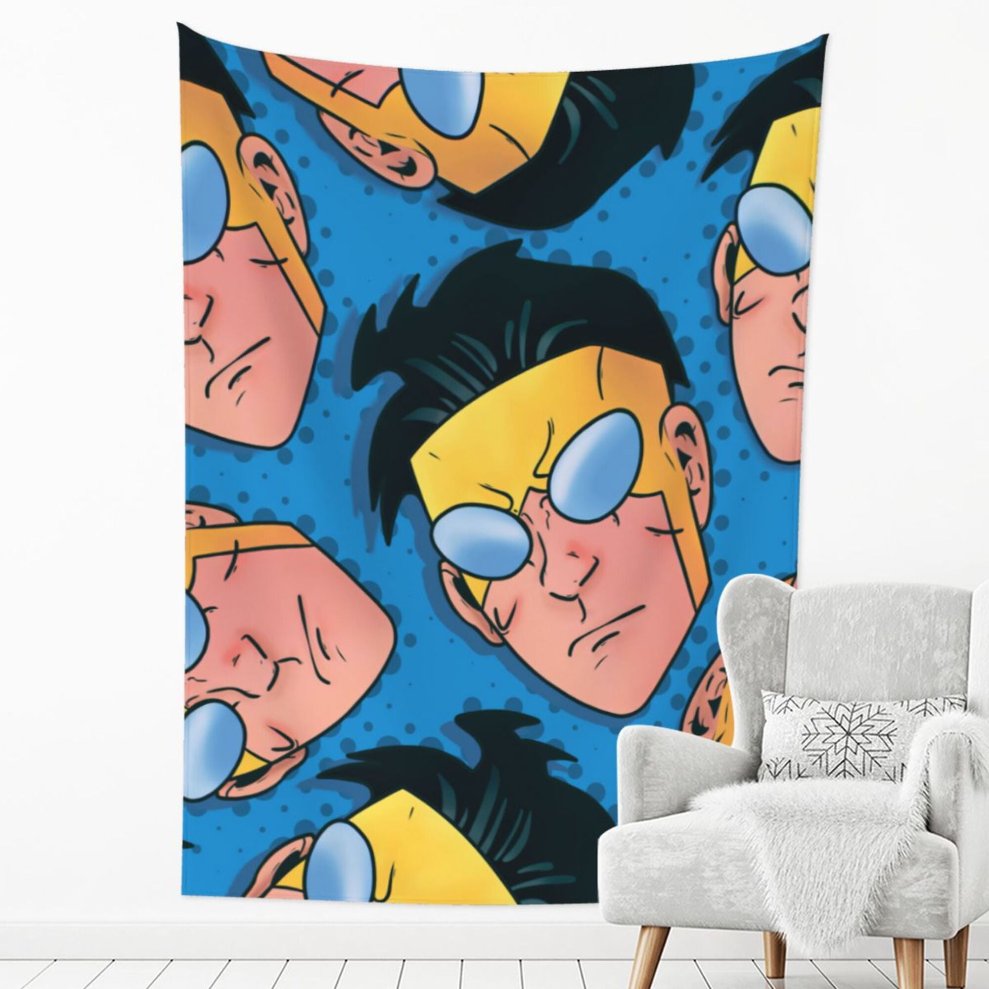 Invincible Tapestry Aesthetic Cute Room Decor Tapestry Birthday ...