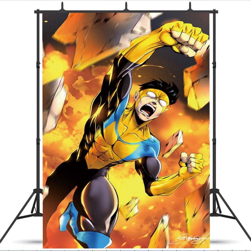 Invincible Taspestry Wall Decor Backdrop Banner Party Supplies Poster ...