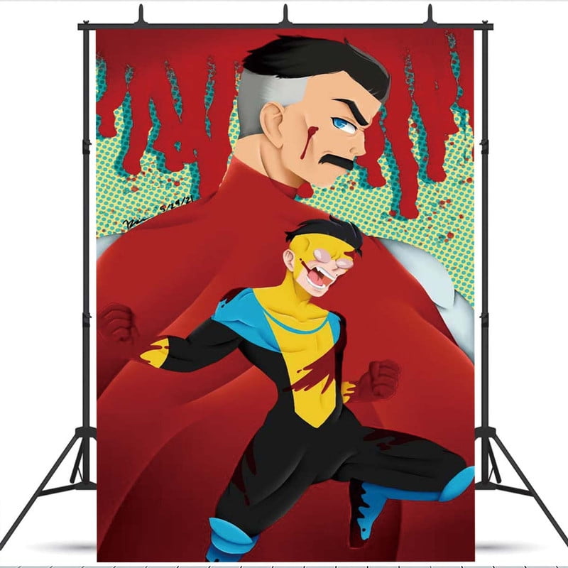 Invincible Taspestry Wall Decor Party Supplies Background ...