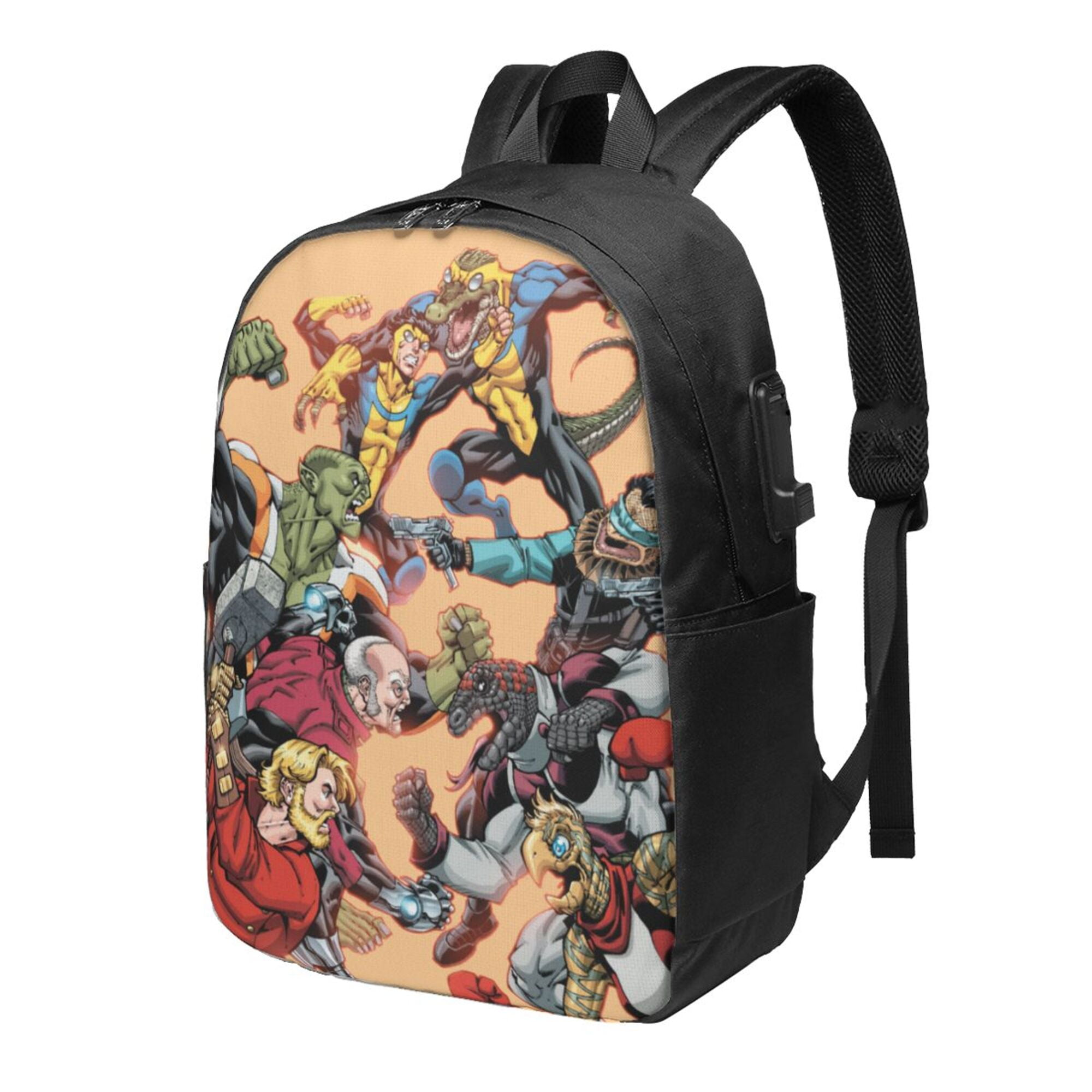 Invincible Travel Laptop Backpack 17 Inch Backpack with USB Charger ...