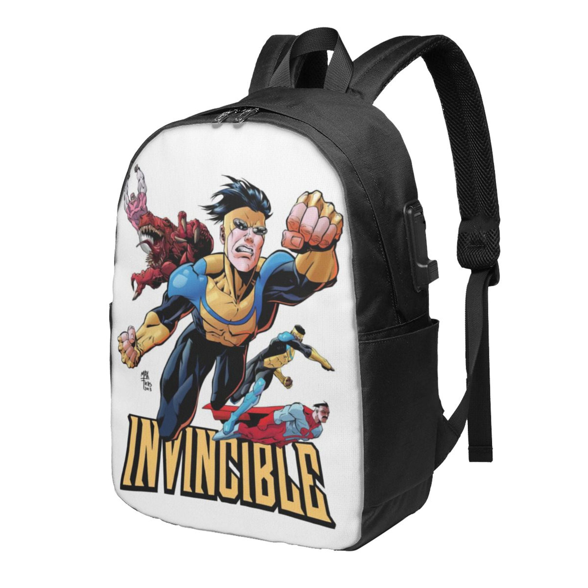 Invincible Travel Laptop Backpack 17 Inch Backpack with USB Charger ...