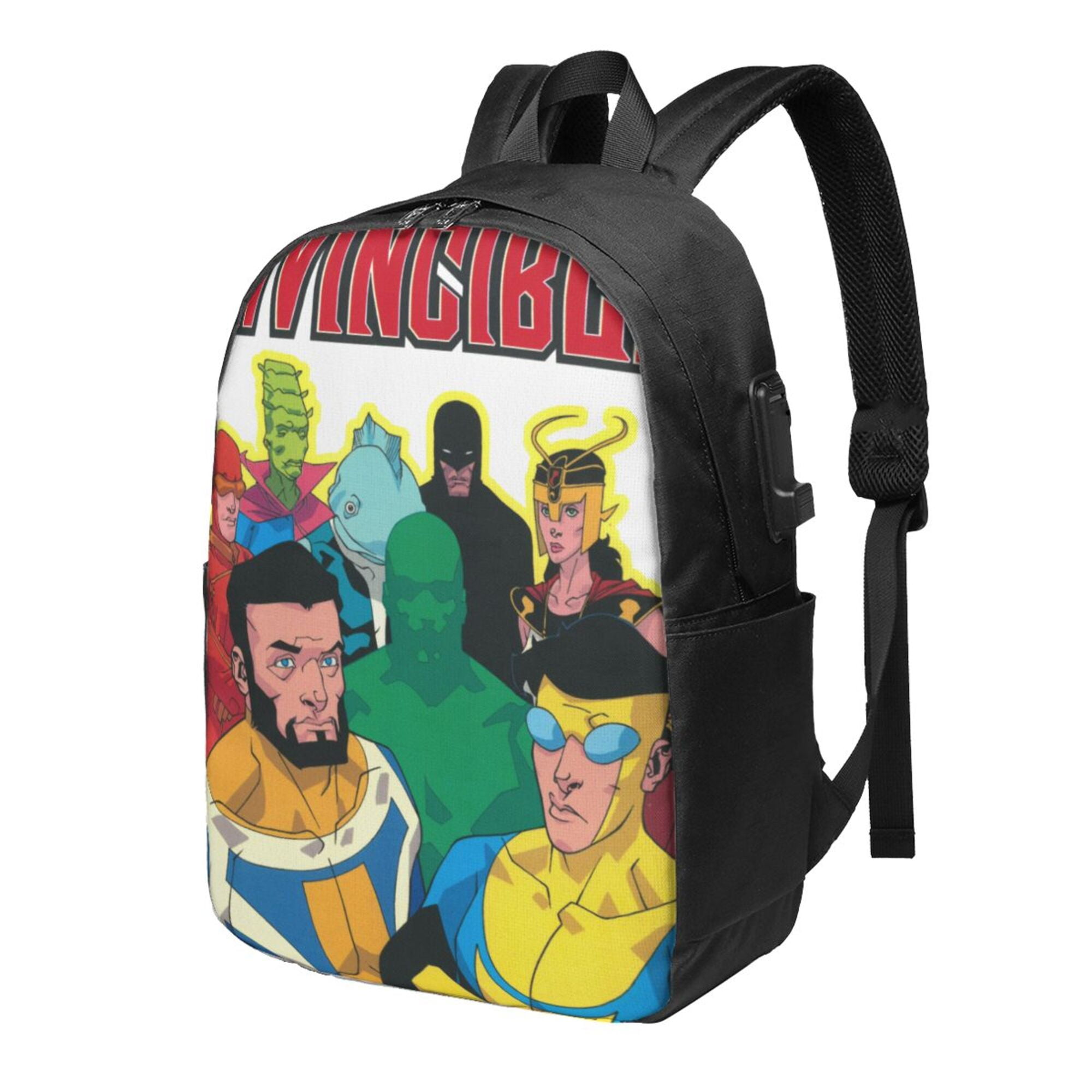 Invincible Travel Laptop Backpack for Adult Kids, 17 Inch Student ...