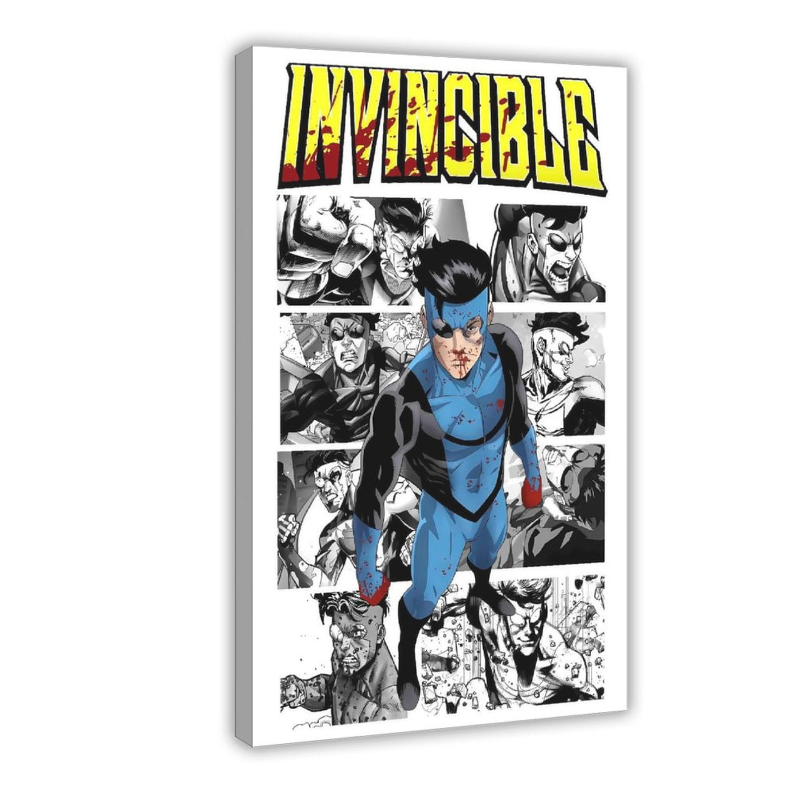 Invincible Variants Poster, Superhero Wall Art, Sci-Fi Home Decor ...