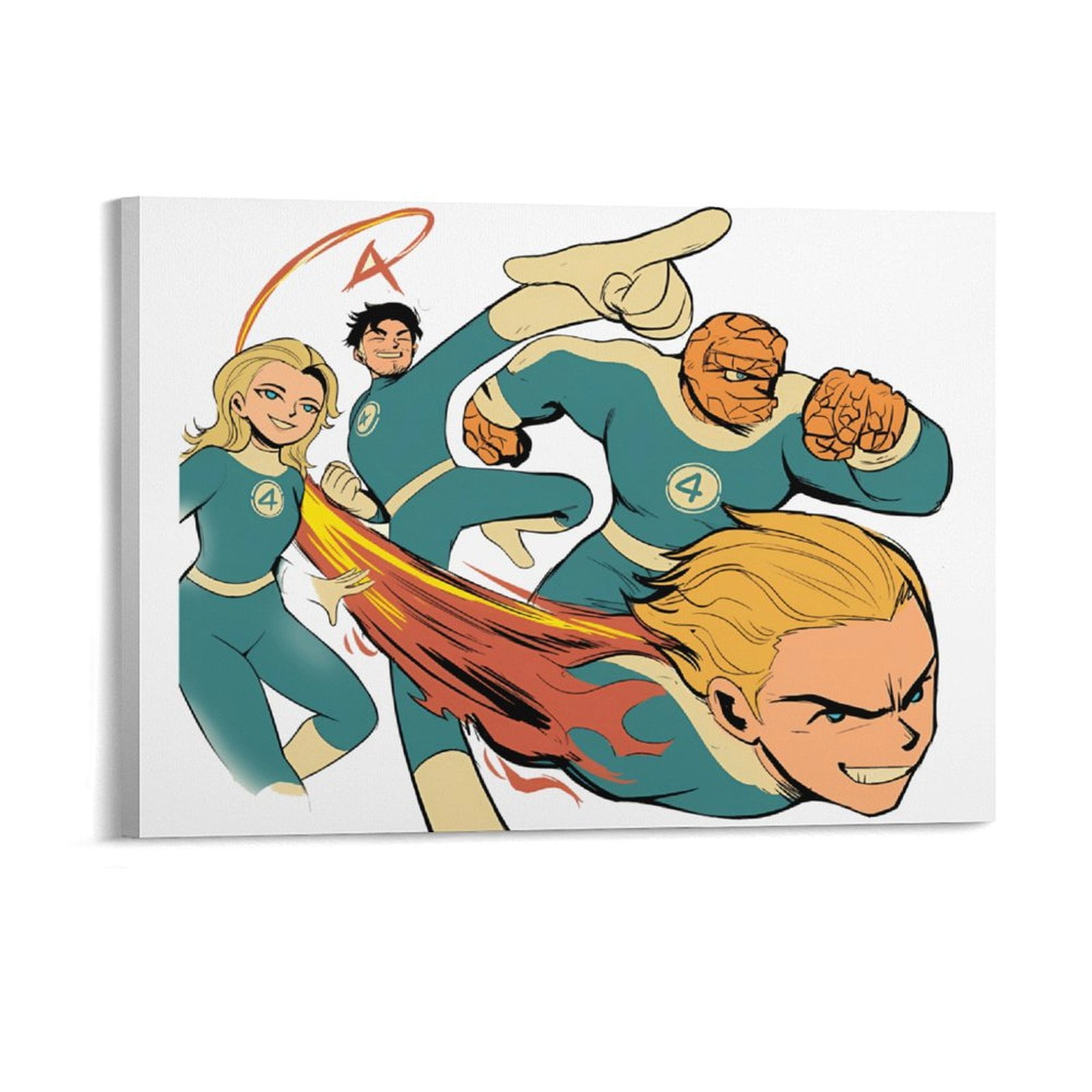 Invincible Wall Art Decoration Interior Frame Art Canvas Art Horizontal ...