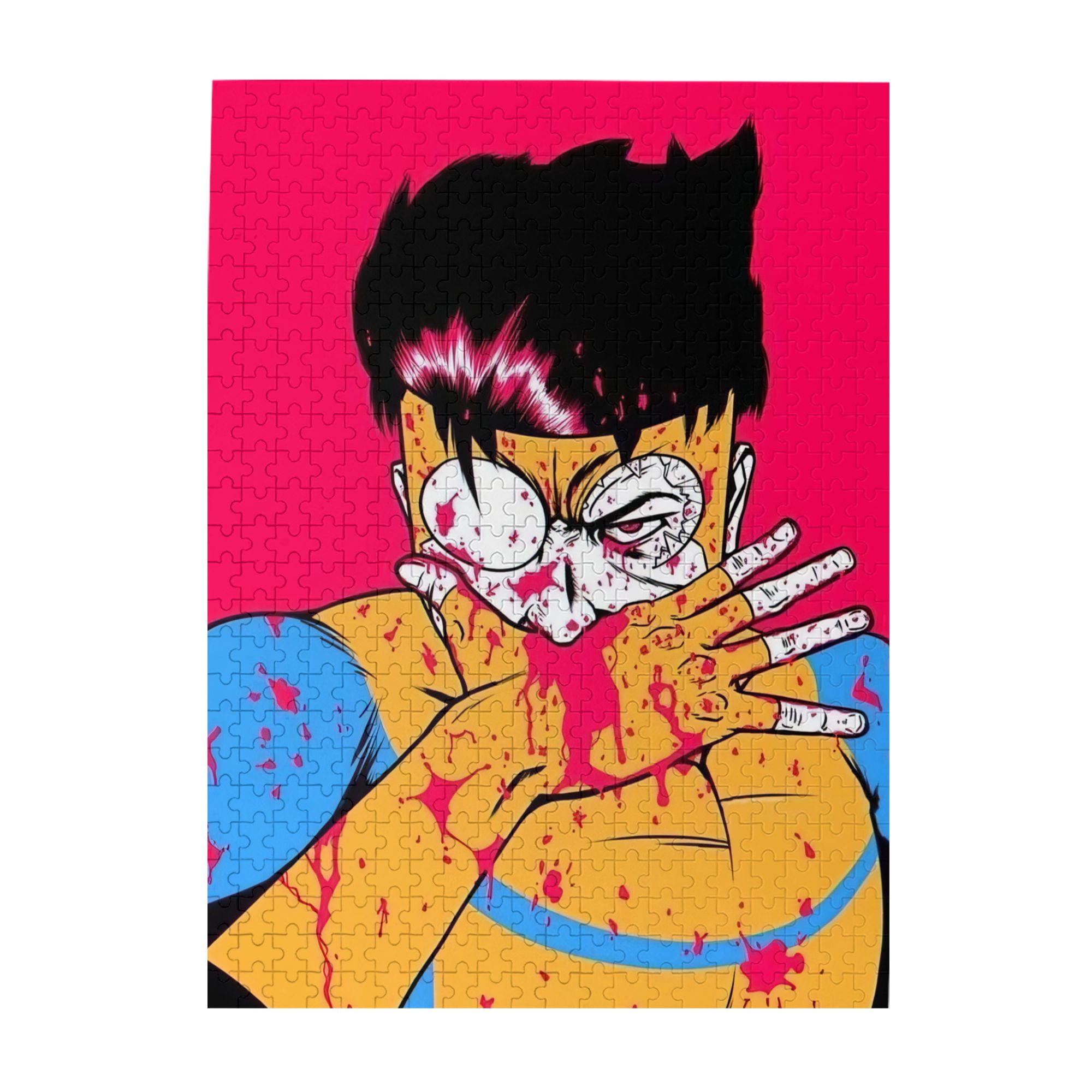 Invincible Wooden Puzzle 500 PCS in Plastic Box, DIY Jigsaw Puzzle for ...