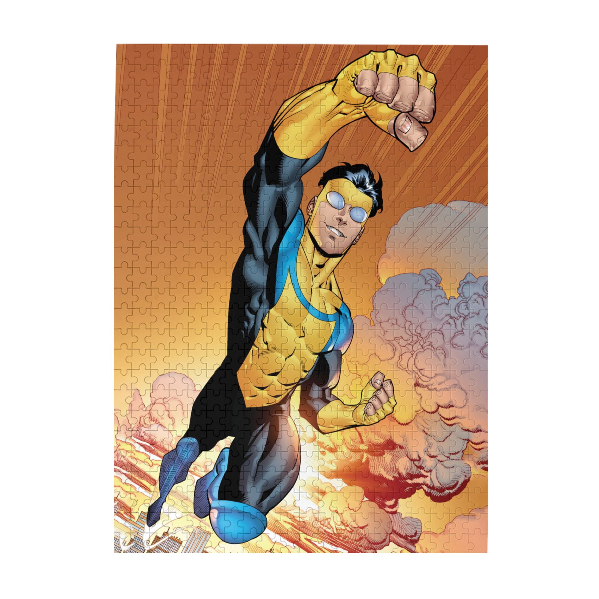 Invincible Wooden Puzzle 500 PCS in Plastic Box, DIY Jigsaw Puzzle for ...