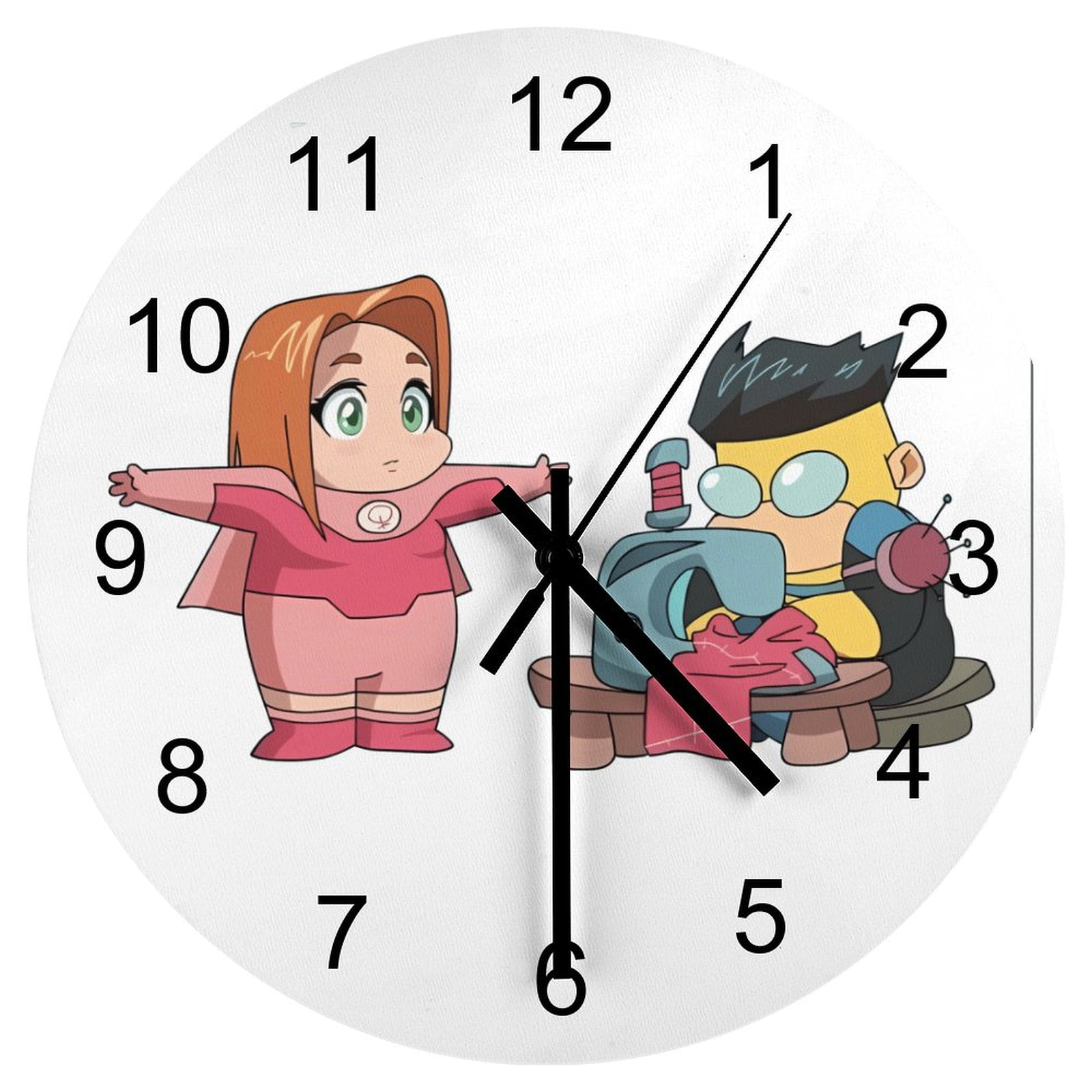 Invincible Wooden Wall Clock Antique Wooden Clock Face Ilent Clock ...