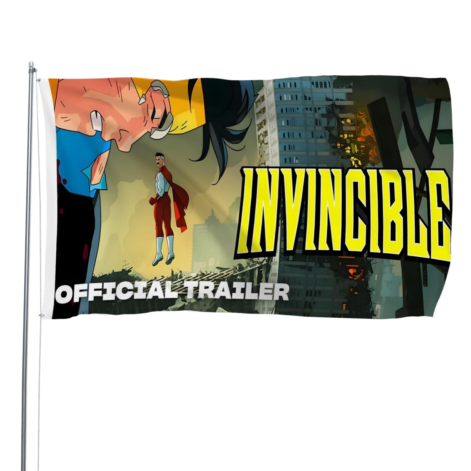 Invincible-themed Printed Flag Perfect gift for fans, friends, and ...