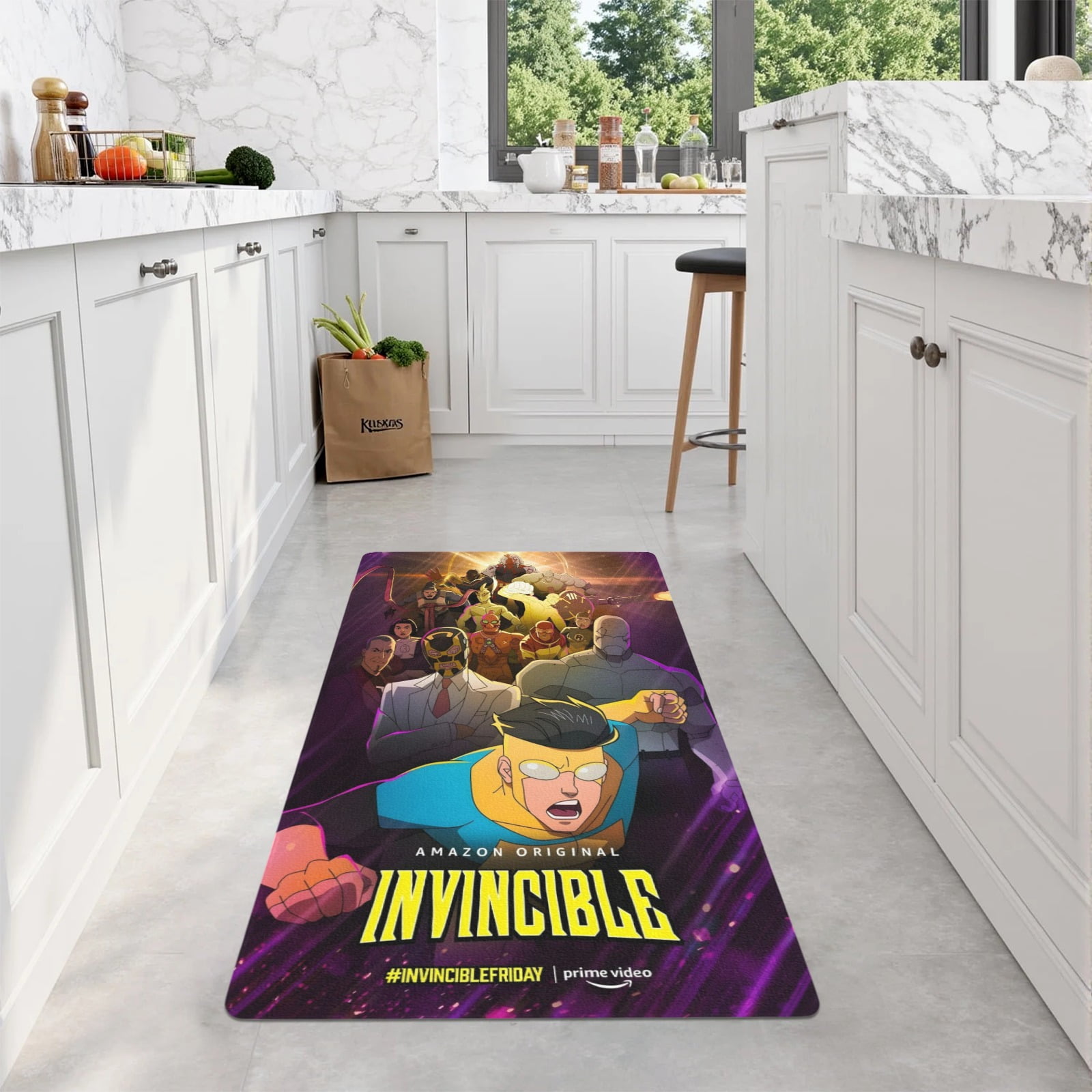 InvincibleS Kitchen Mat 48"x17" - Walmart.com
