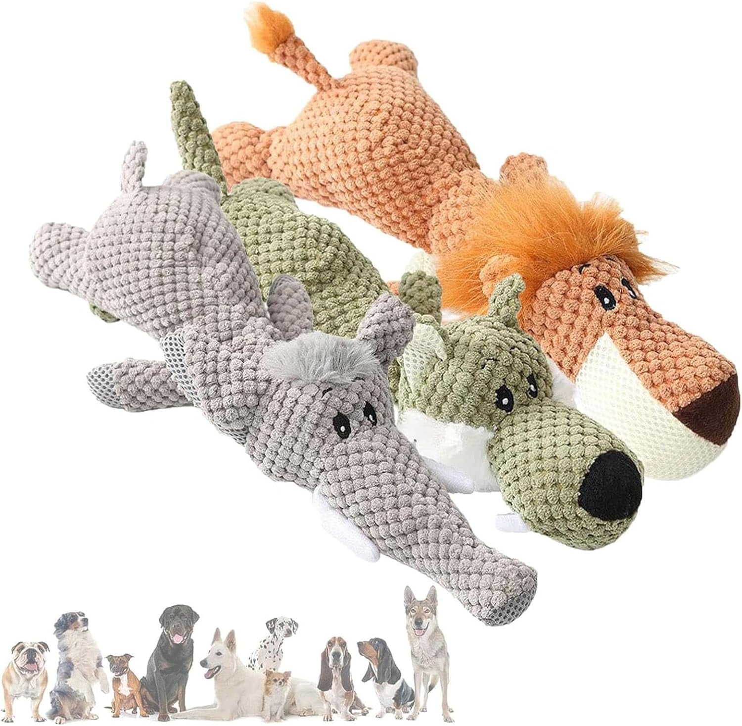 Invincipaw Animals for Heavy Chewers, Chewhard Dog Toy, Chewhard Toys ...