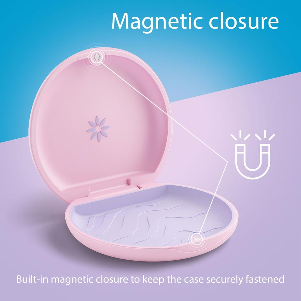 Invisalign Aligner and Retainer Case with Stylish Sunflower Design ...