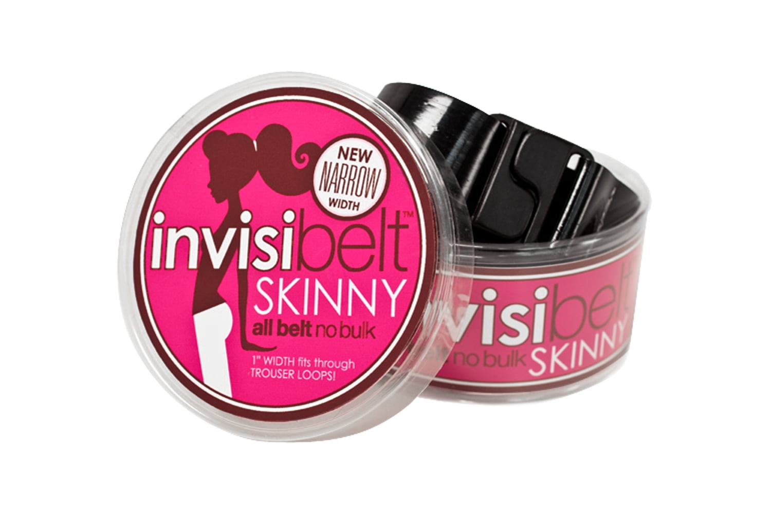 Invisibelt Skinny Lay Flat Women's Belt - Walmart.com