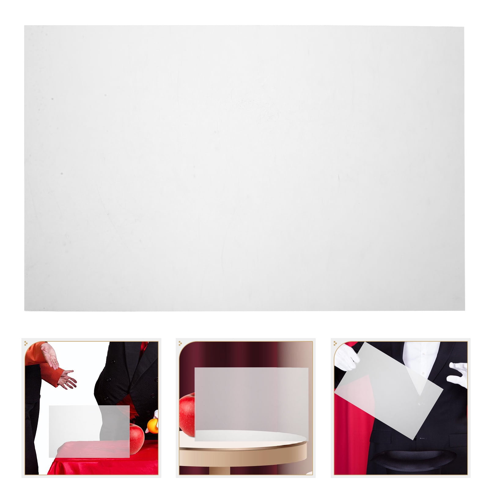 Invisibility Shield For Magician Transparent Lenticular Lens Sheets For Close-Up Conjury And ...