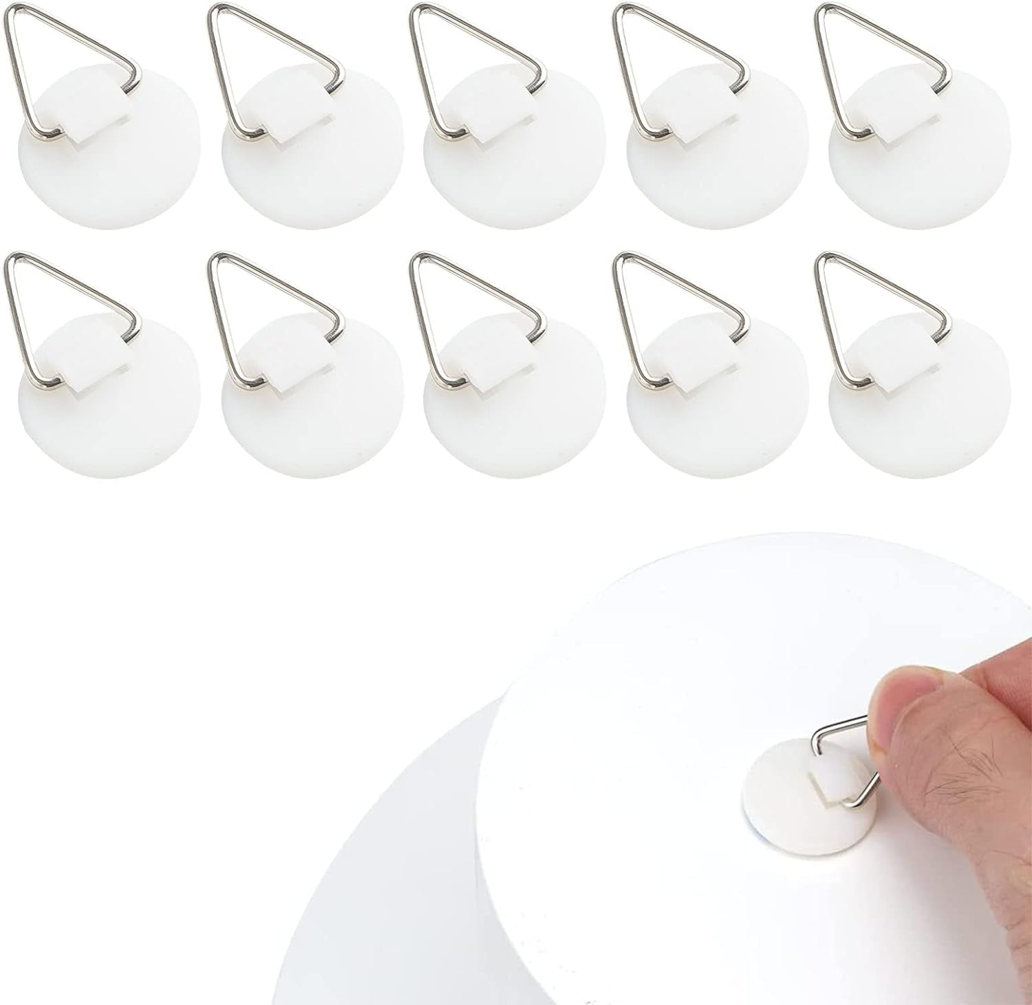 Invisible Adhesive Hooks, Adhesive Frame Attachment, Adhesive Picture ...