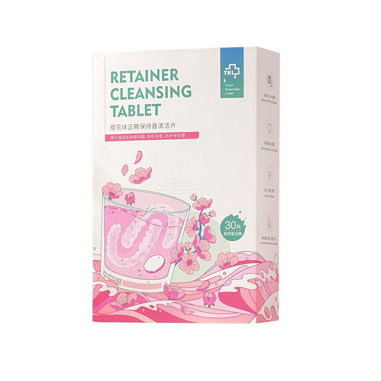Invisible Aligner Cleaning Tablets, Retainer & Bracelet Sanitizer ...