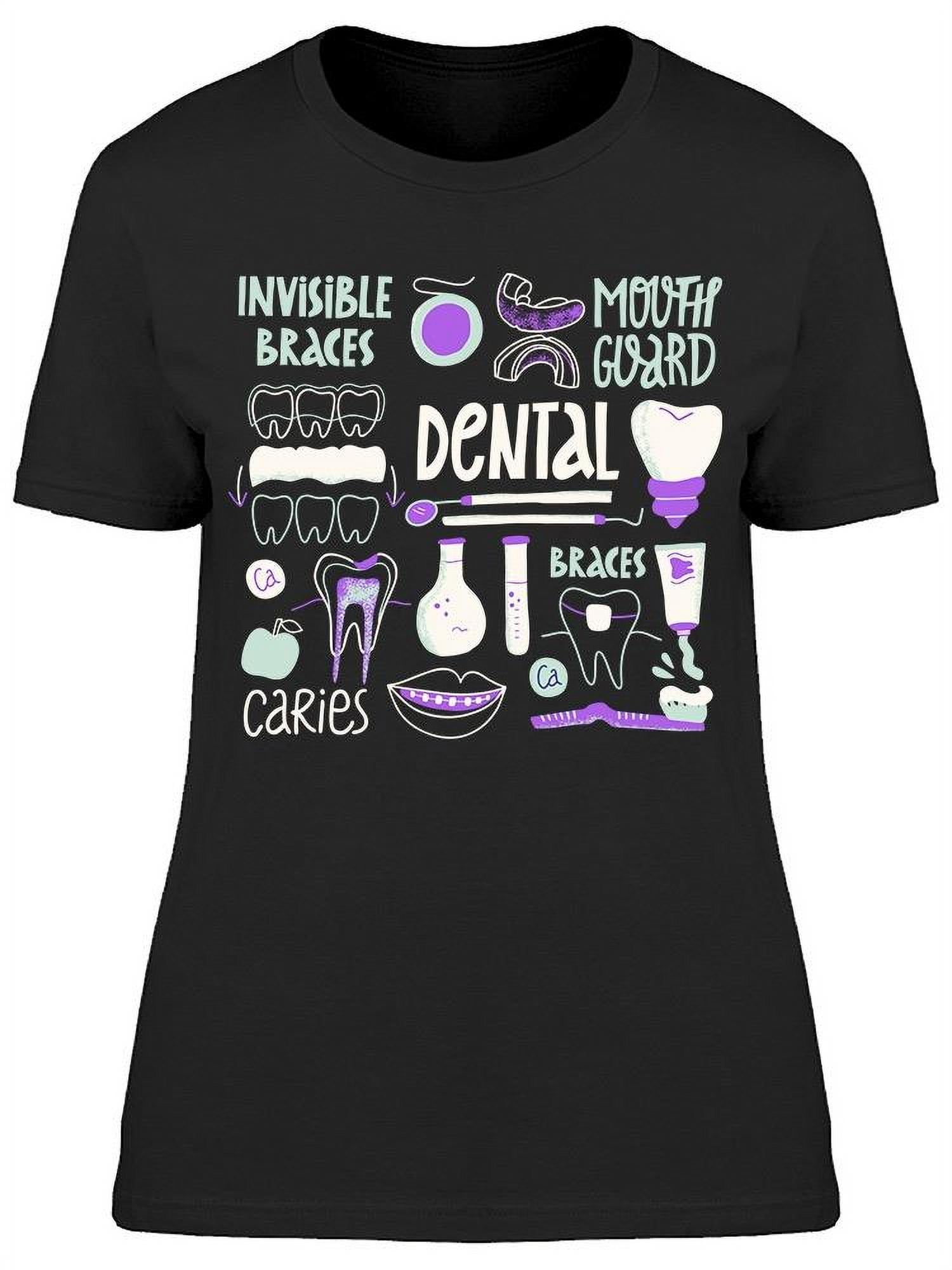 Invisible Braces T-Shirt Women -Image by Shutterstock, Female Medium ...