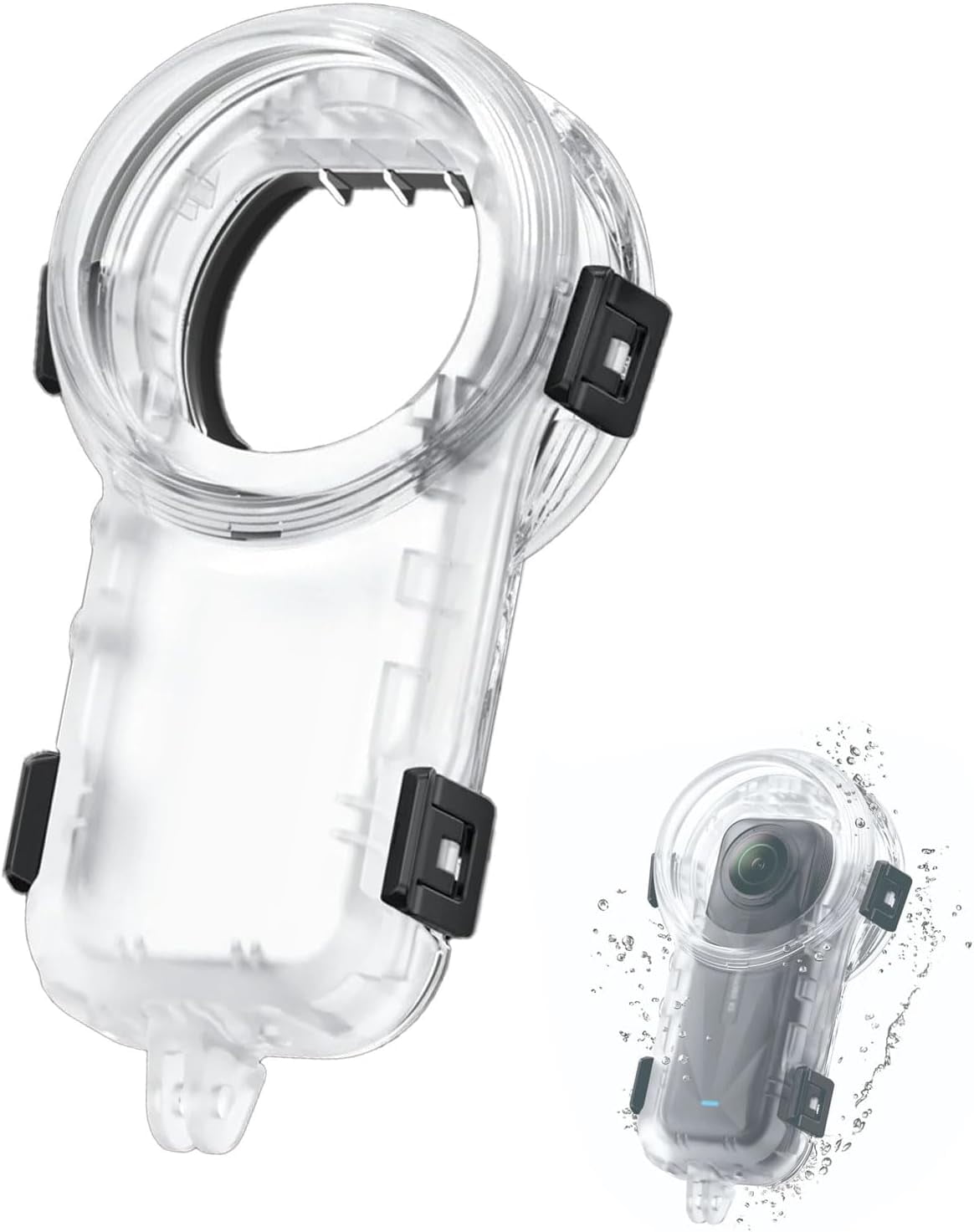 Invisible Dive Housing Case for Insta360 X5 – 60m Waterproof, Scratch ...