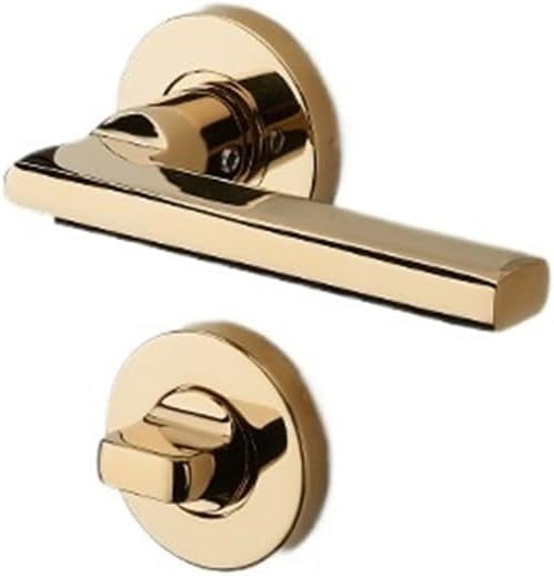 Invisible Door Lock Concealed Single-Sided Lock Handle Handle Bedroom ...
