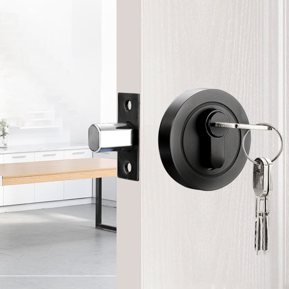 Invisible Door Lock Double-sided Pull Ring Handle Stainless Steel ...