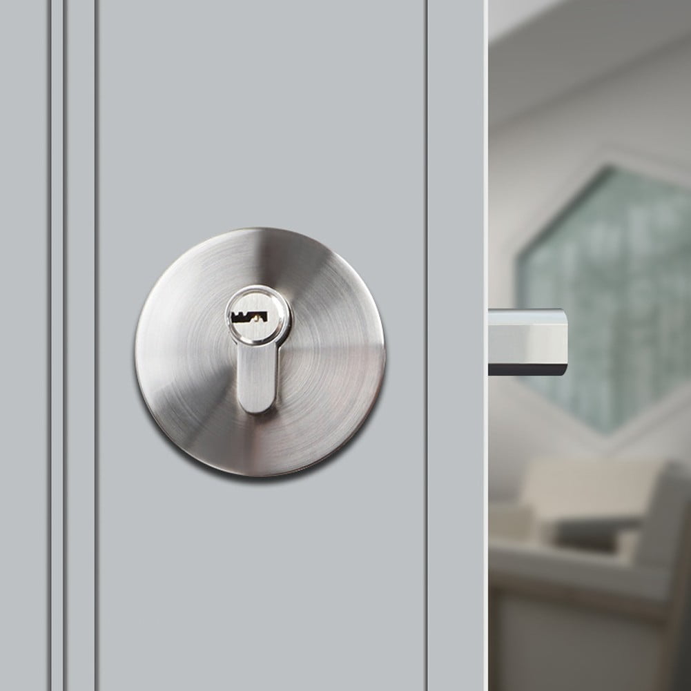 Invisible Door Lock Indoor Door Lock Sliding Door Single Side With Key ...