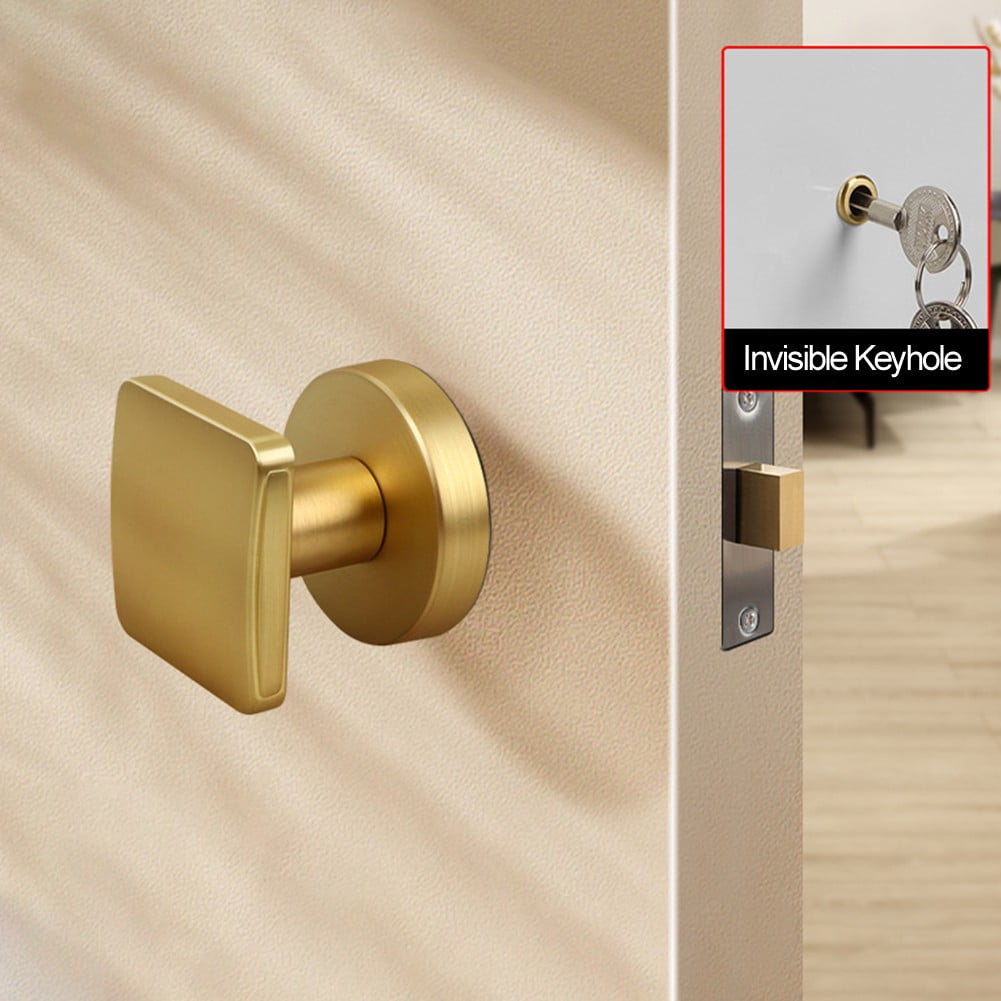 Invisible Door Lock Single Side Dark Door Lock Special Door Secret Room ...