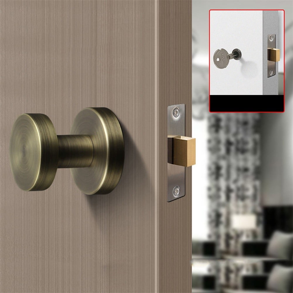 Invisible Door Lock Single Side Lock Interior Background Wall Door ...
