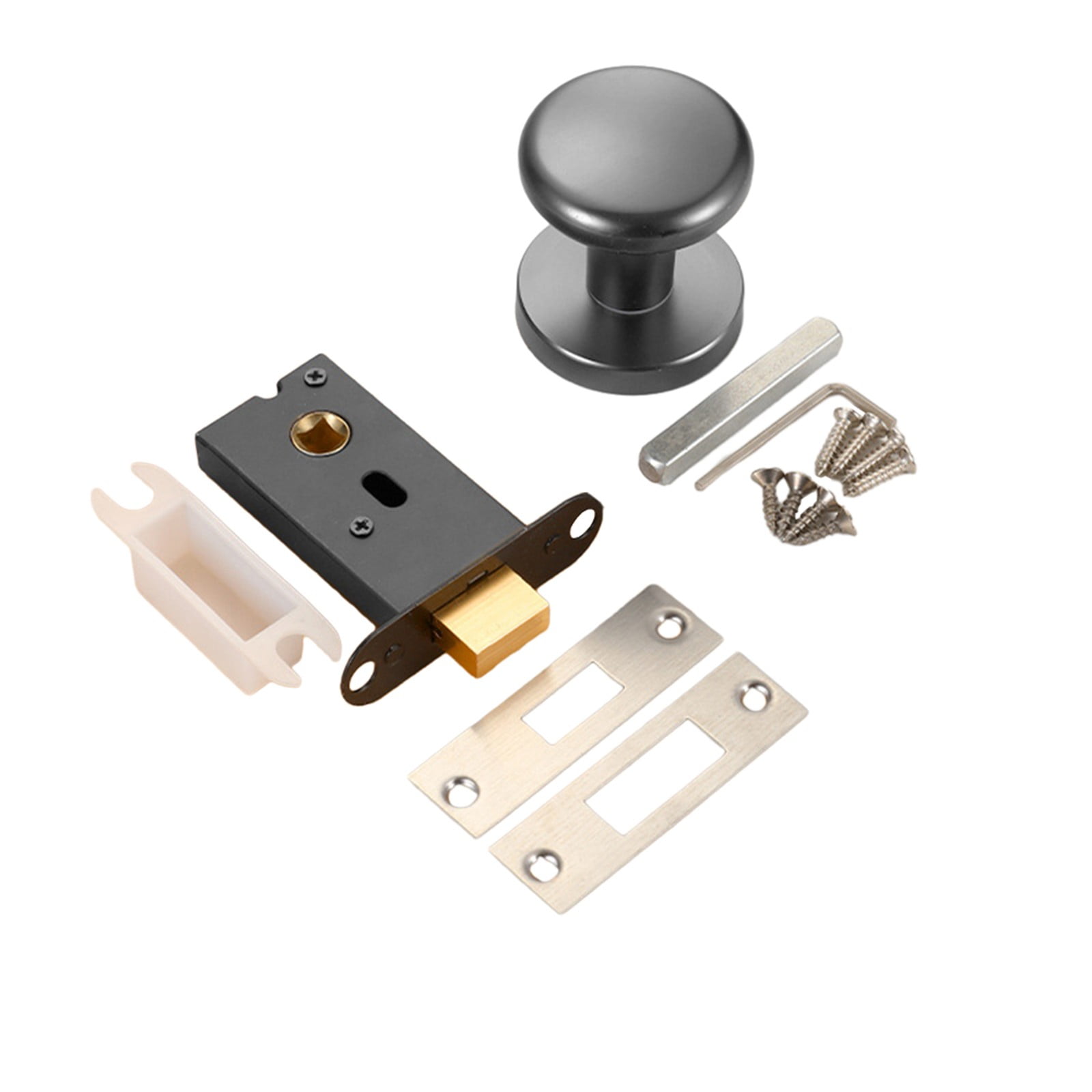 Invisible Door Lock Single Side Lock With Key Lnterior Bedroom Single ...