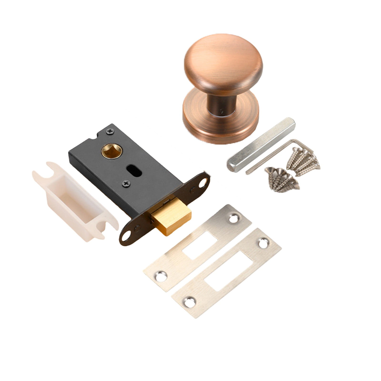 Invisible Door Lock Single Side Lock With Key Lnterior Bedroom Single ...