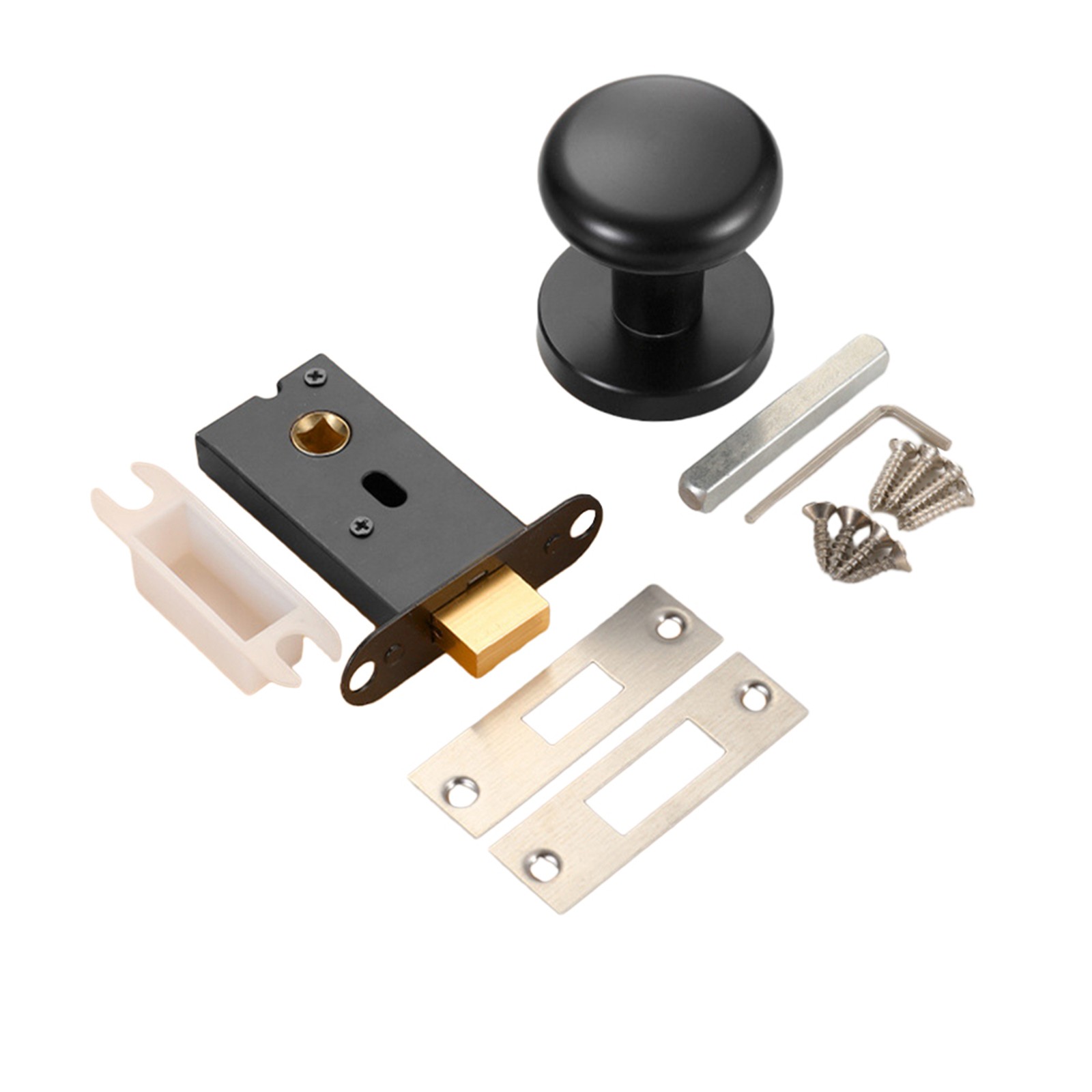 Invisible Door Lock for Bedroom and Bathroom with Key - Single Side ...