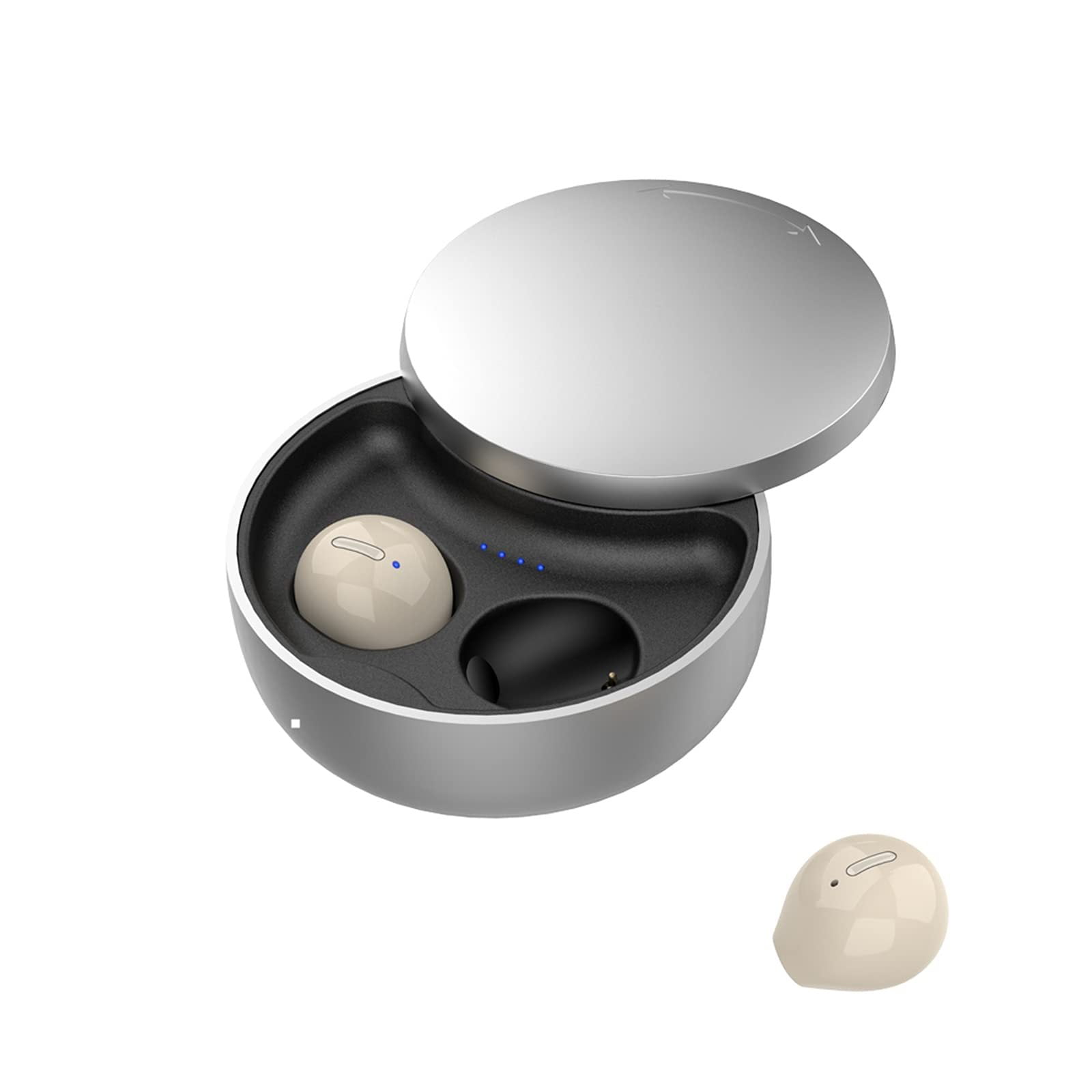 Mini Invisible Bluetooth Earbuds, Wireless, Sleep & Work Earpiece ...