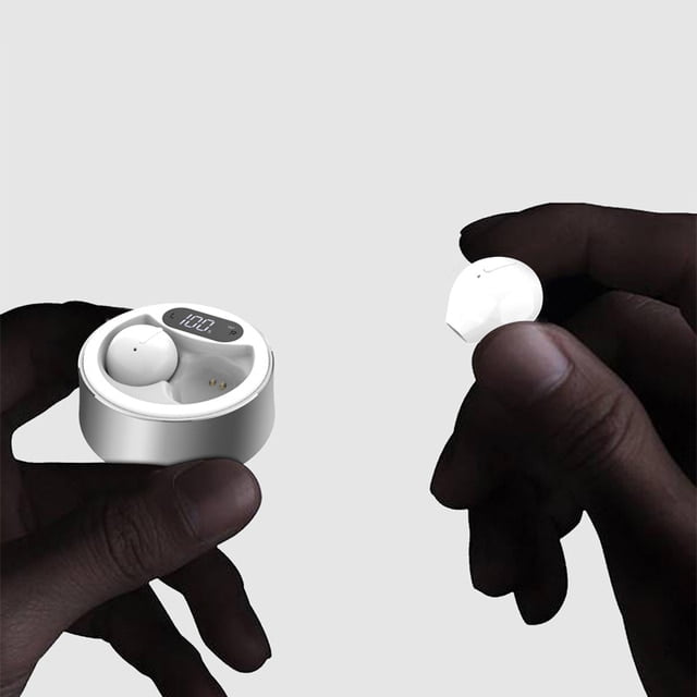 Invisible Earphones Bluetooth 5.2 Wireless Sleeping Earbuds Hidden ...