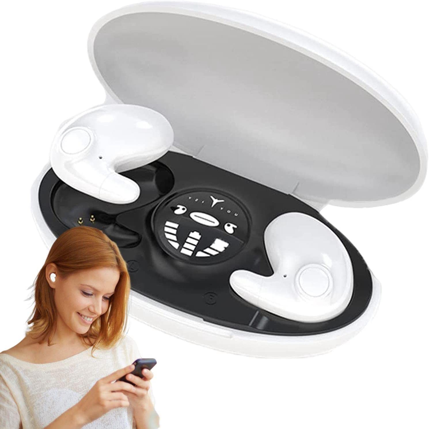 Invisible Earphones | Sleep Earbuds | Invisible Sleep Wireless Earphone ...