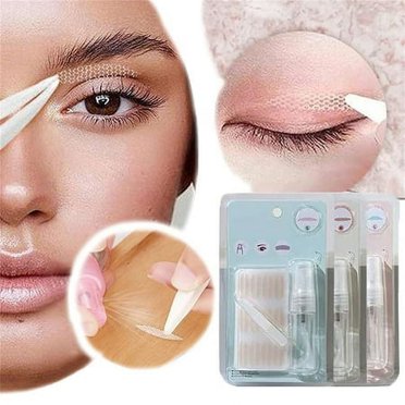 Smiling Double Eyelid Patch Micro Arc Super Adhesive Invisible Natural ...